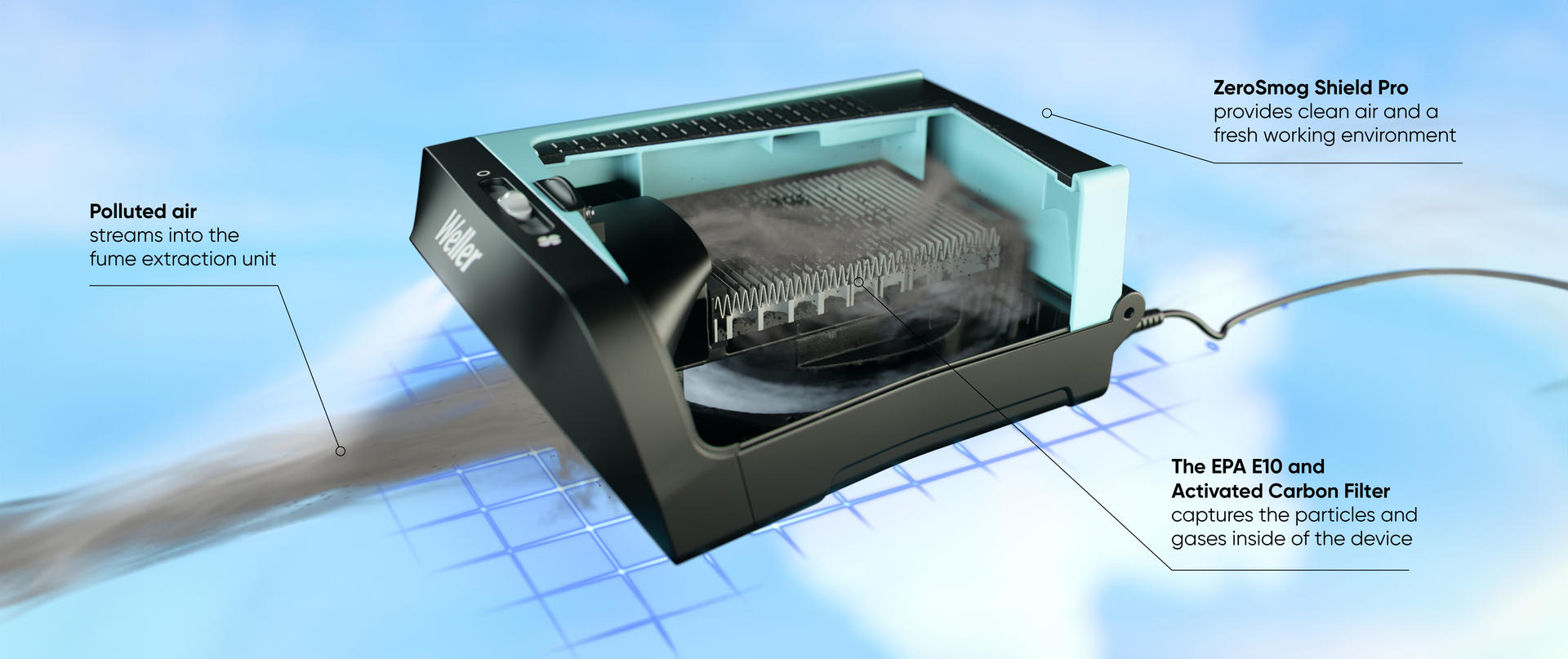 ZeroSmog Shield Pro | Weller Tools
