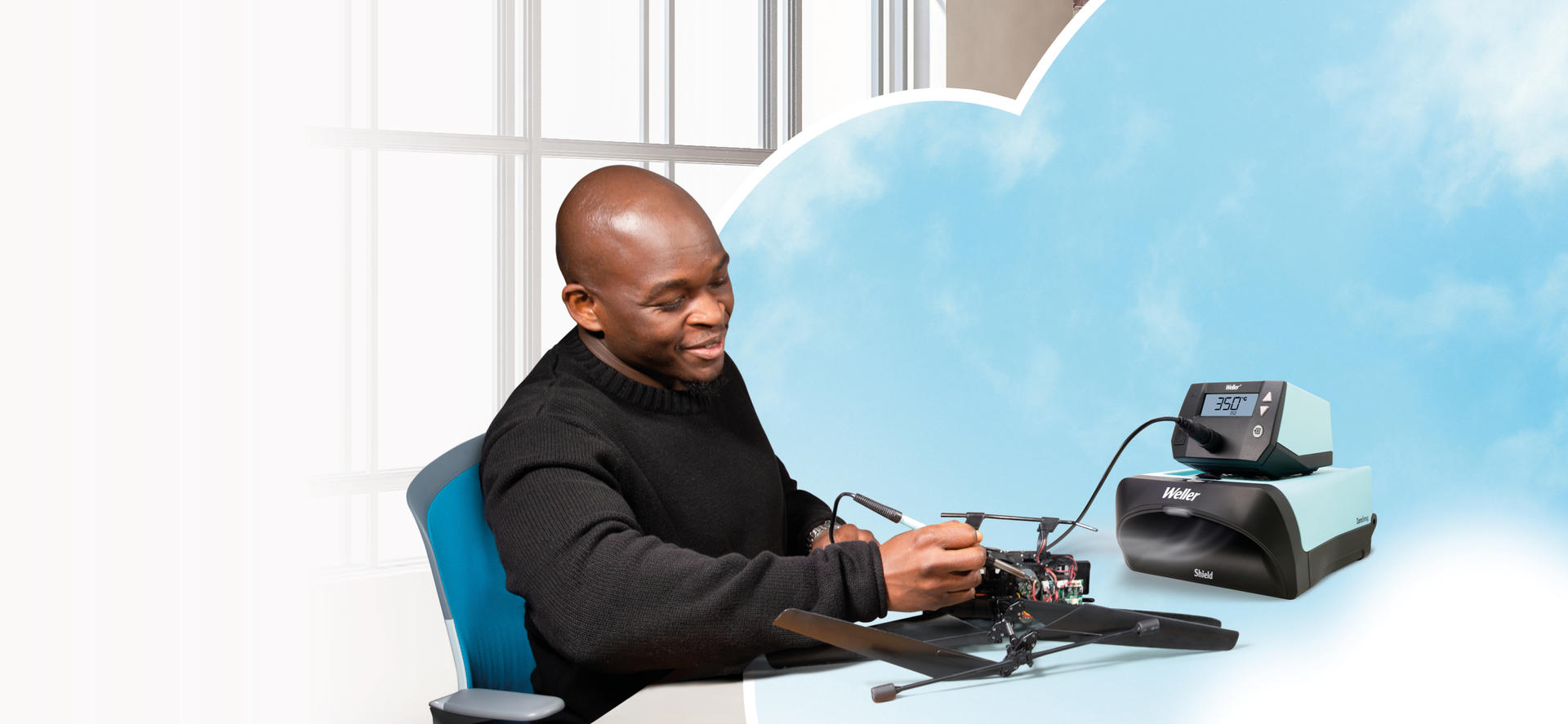 WE1010 ZeroSmog Shield Kit | Weller Tools