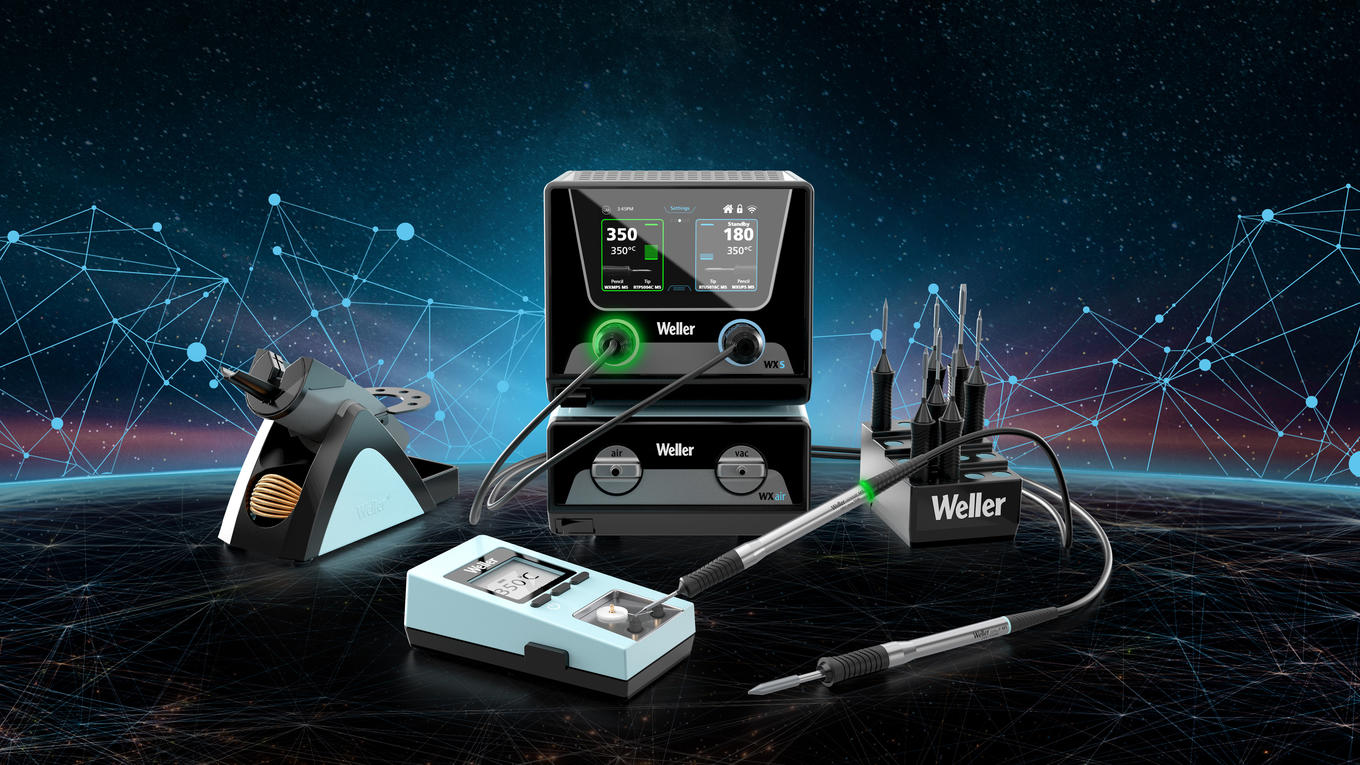WXsmart Plataforma inteligente de soldadura manual | Weller Tools US