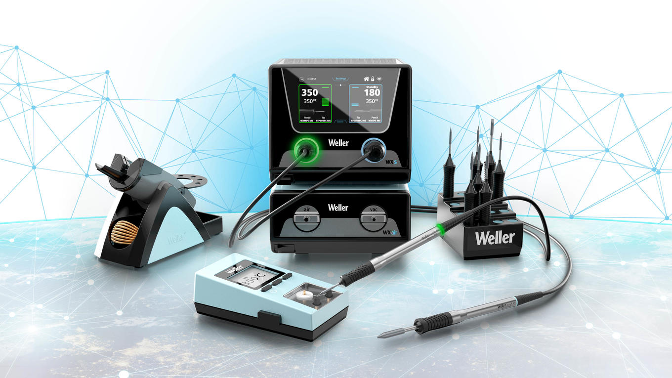 WXsmart Connecting the future of soldering | Weller Tools US