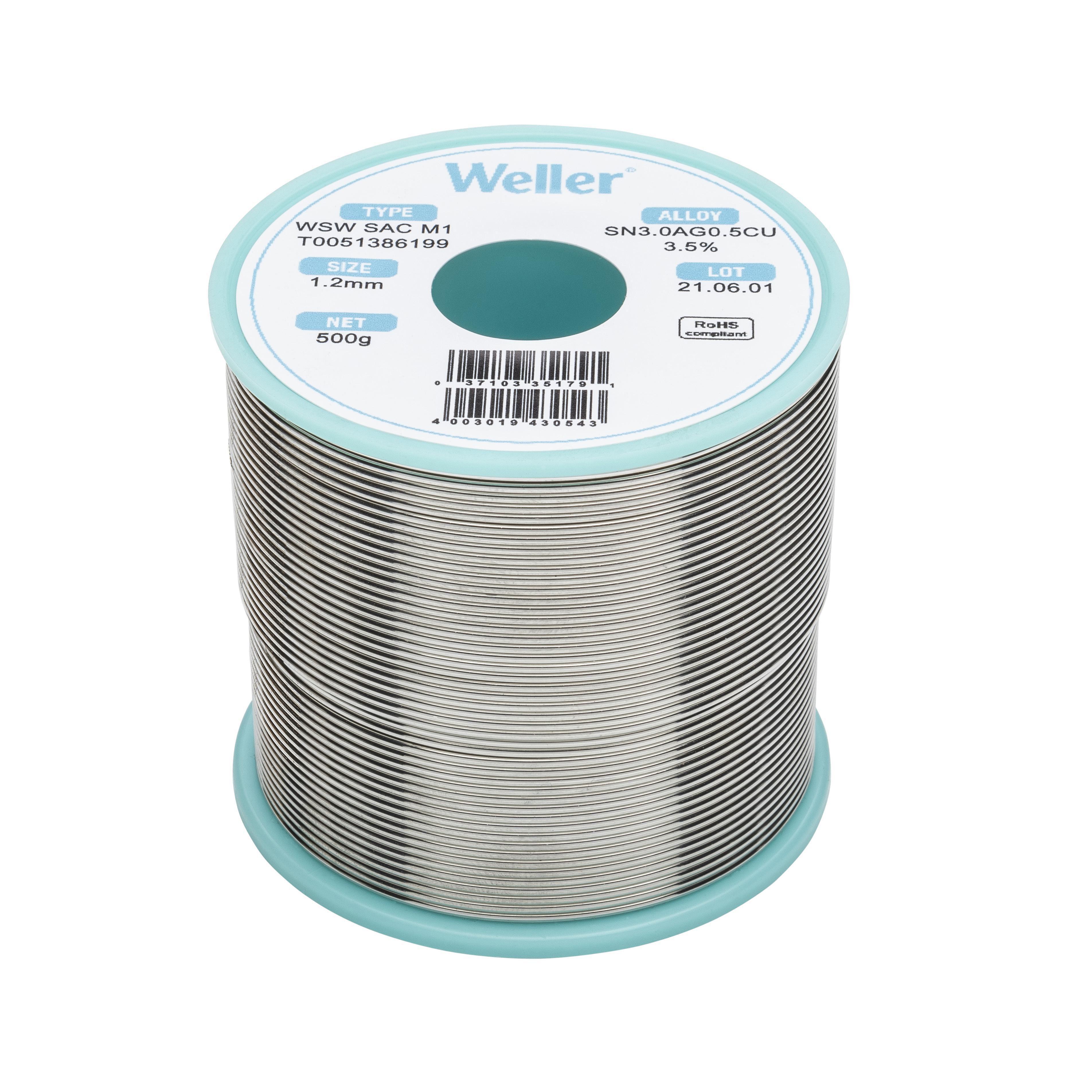 WSW SAC M1 1,2mm, 500g, SN3,0AG0,5CU3,5% | Weller Tools US
