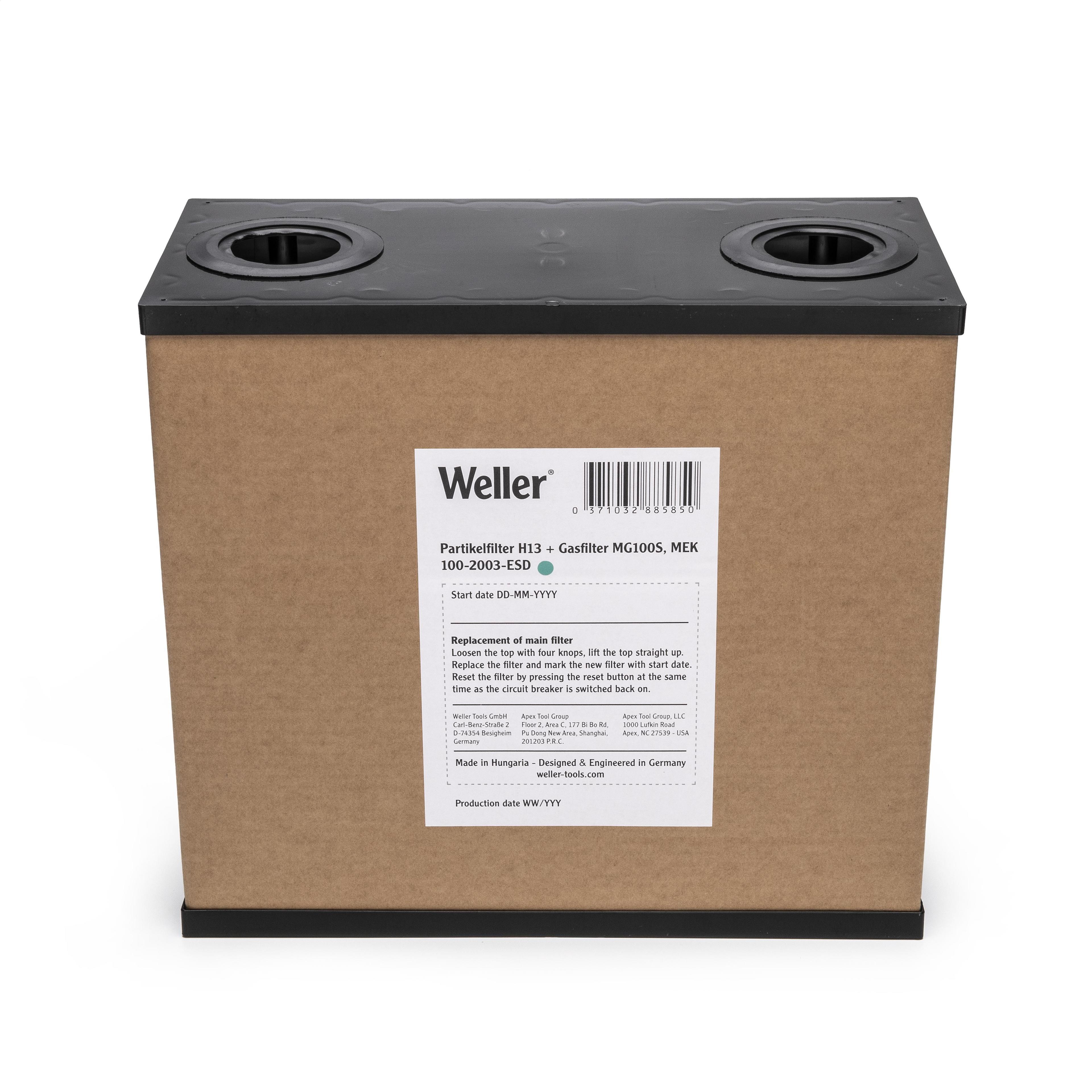 Compact Filter MEK for MG 100 and WFE 2X | Weller Tools US