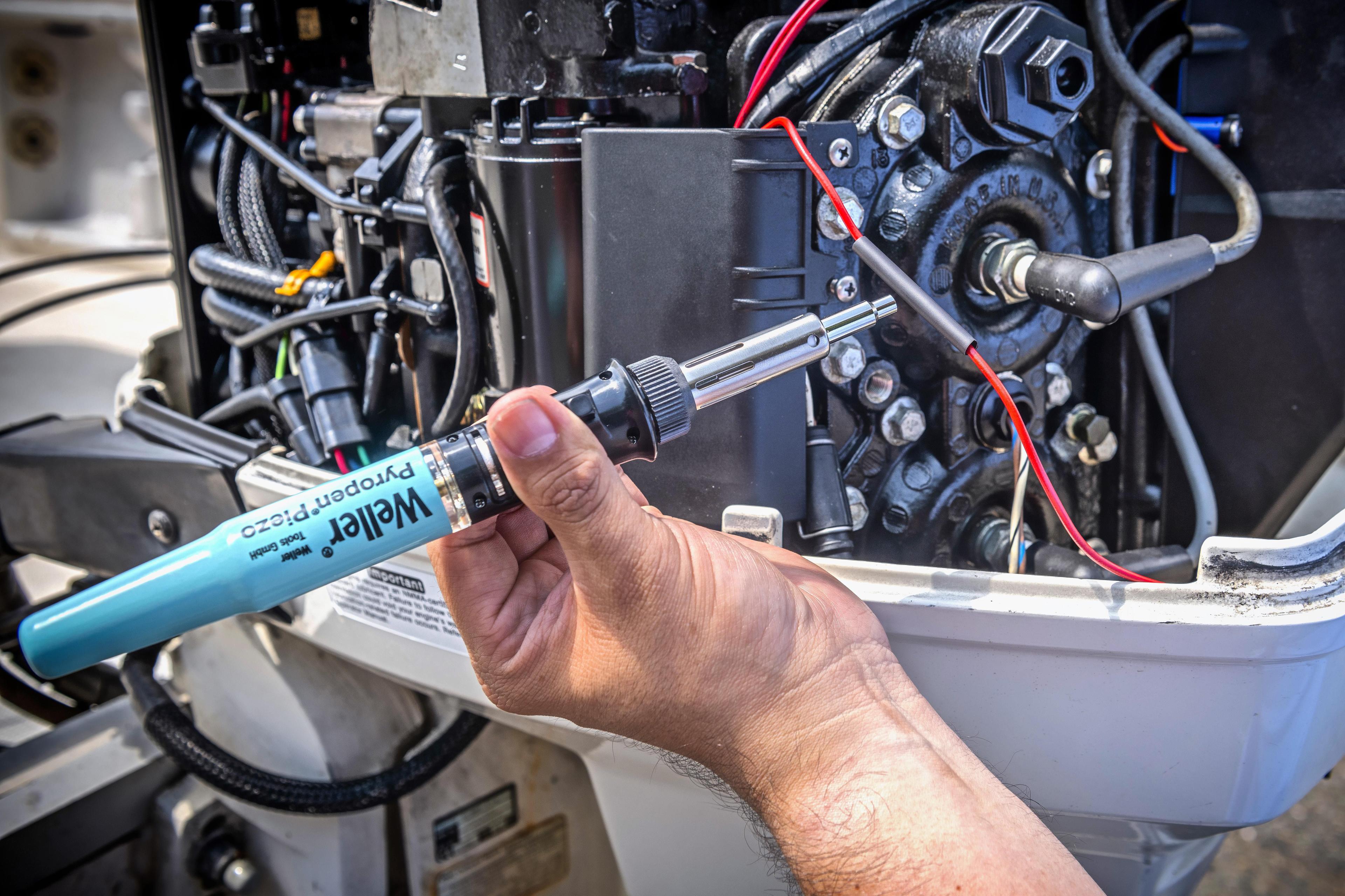 Pyropen Piezo mit Gasflasche | Weller Tools