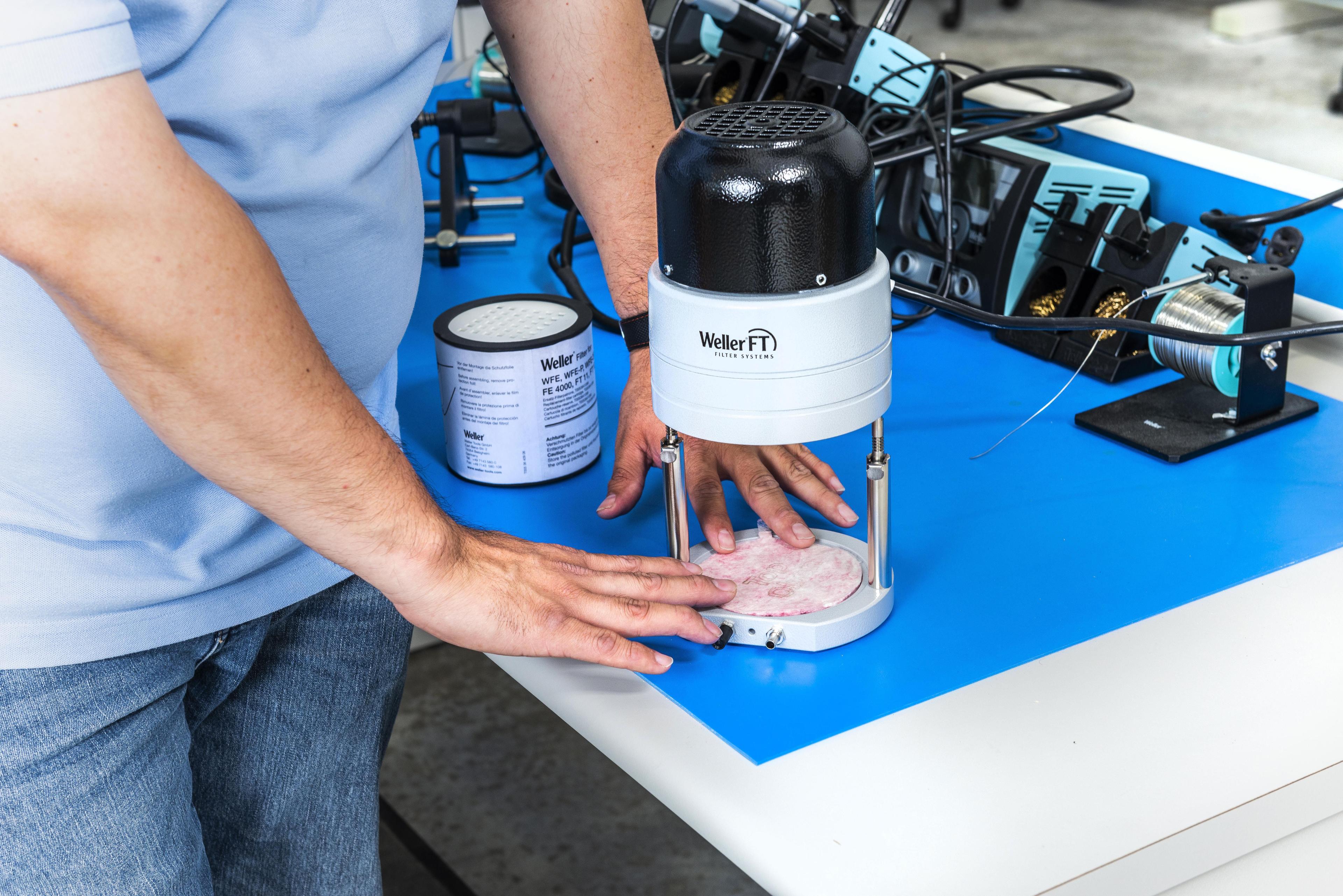 Compact Filter for Adhesive Fumes for WFE, WFE P, WFE2P, FE 4000, FT 11, FT 12 | Weller Tools