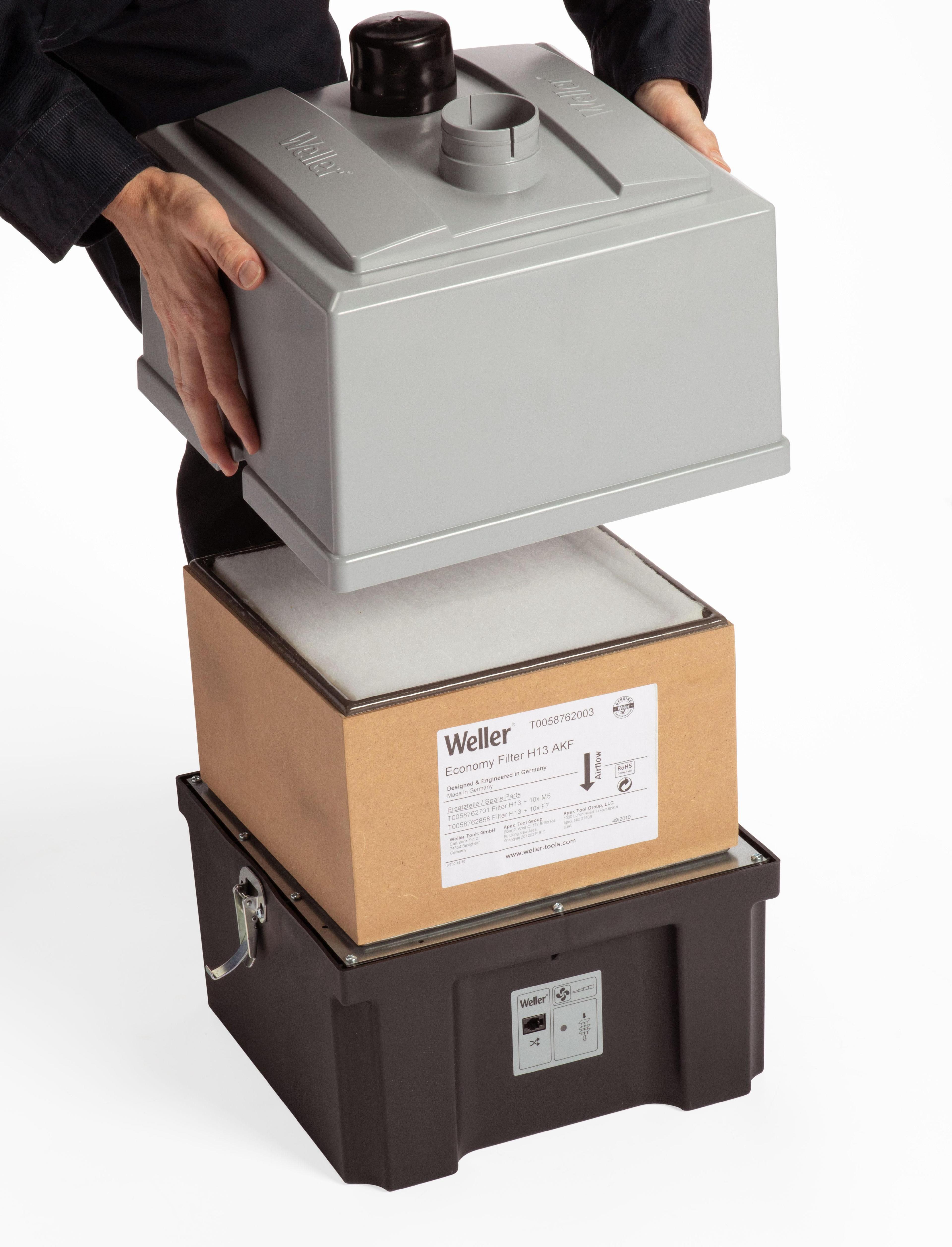 Filter Set: Compact Filter Particle Filter H13 and Activated Carbon ...