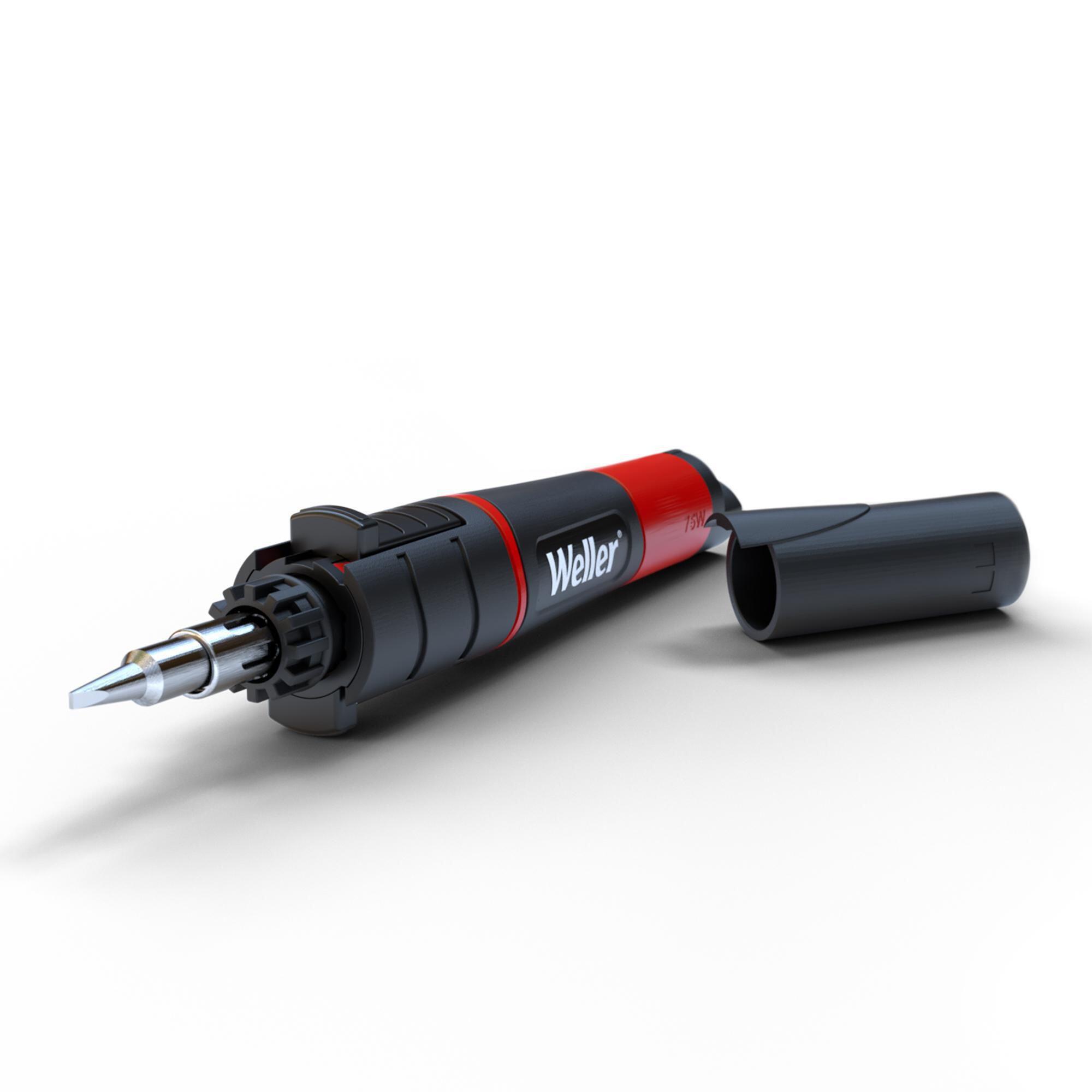 Cautín inalámbrico Weller de 25-75 W de funcionamiento con gas butano ...