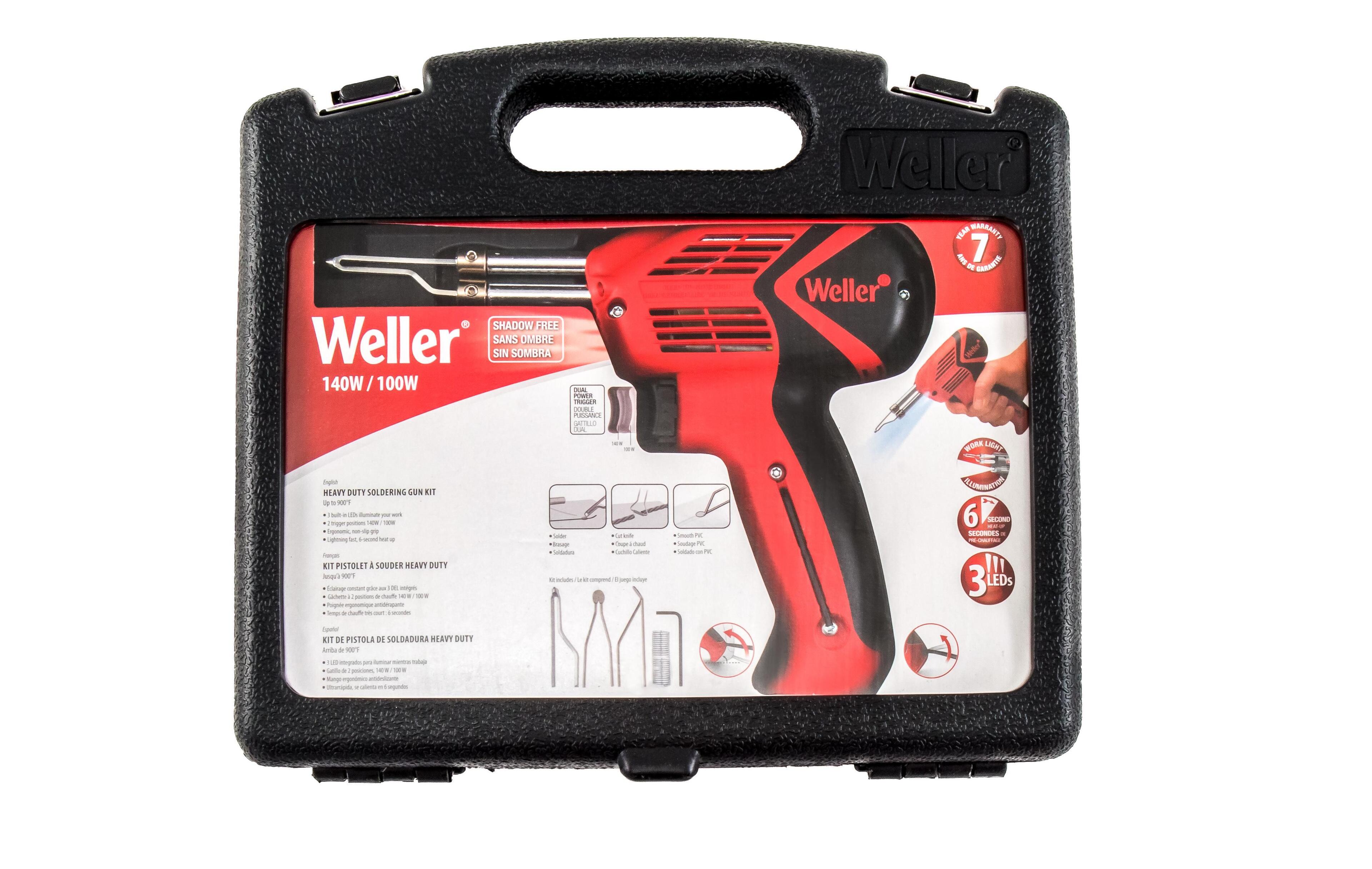 9400PKS Soldering Gun Kit, 140W/100W | Weller Tools