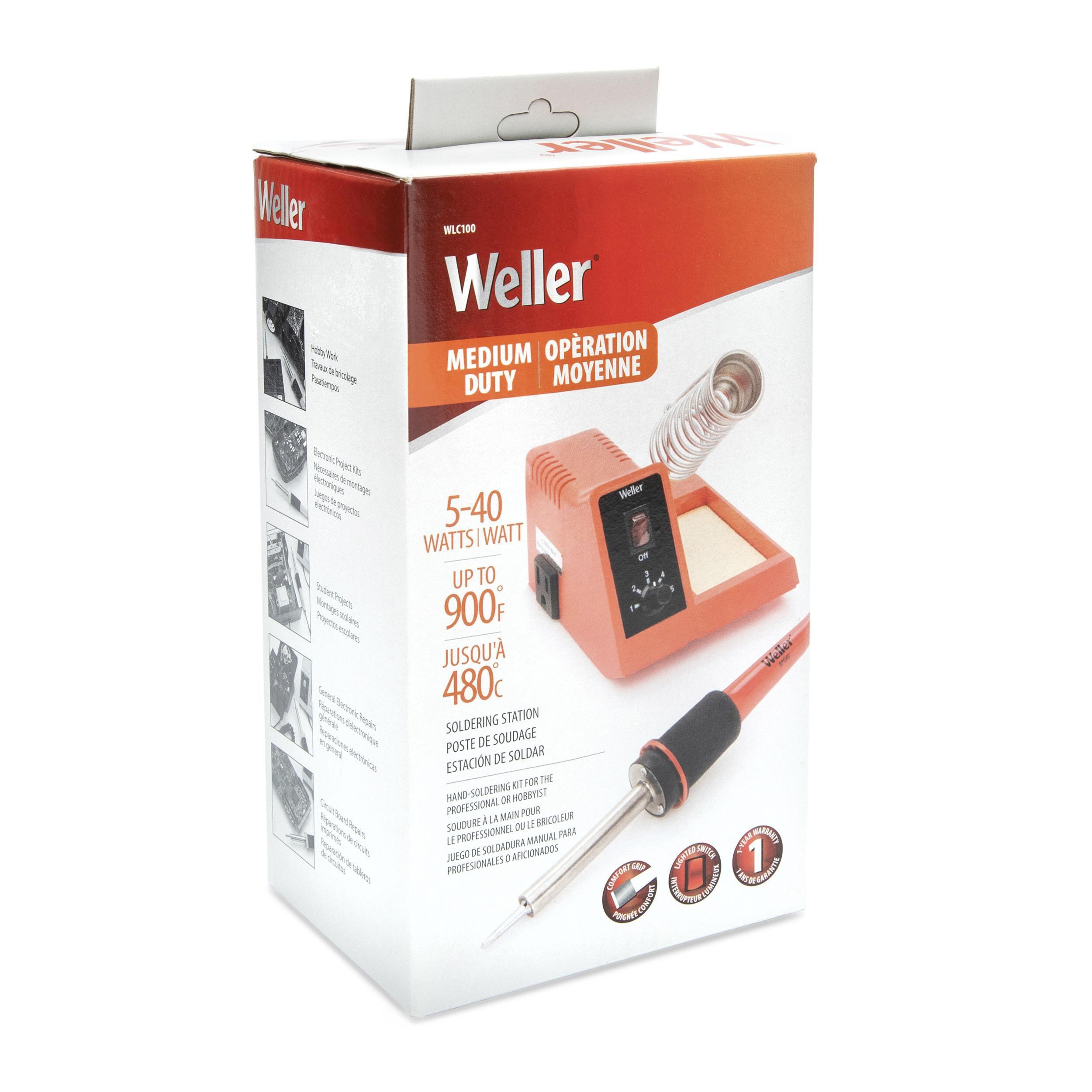Estación de soldadura electrónica y de hobby WLC100, 40 W, 120 V ...