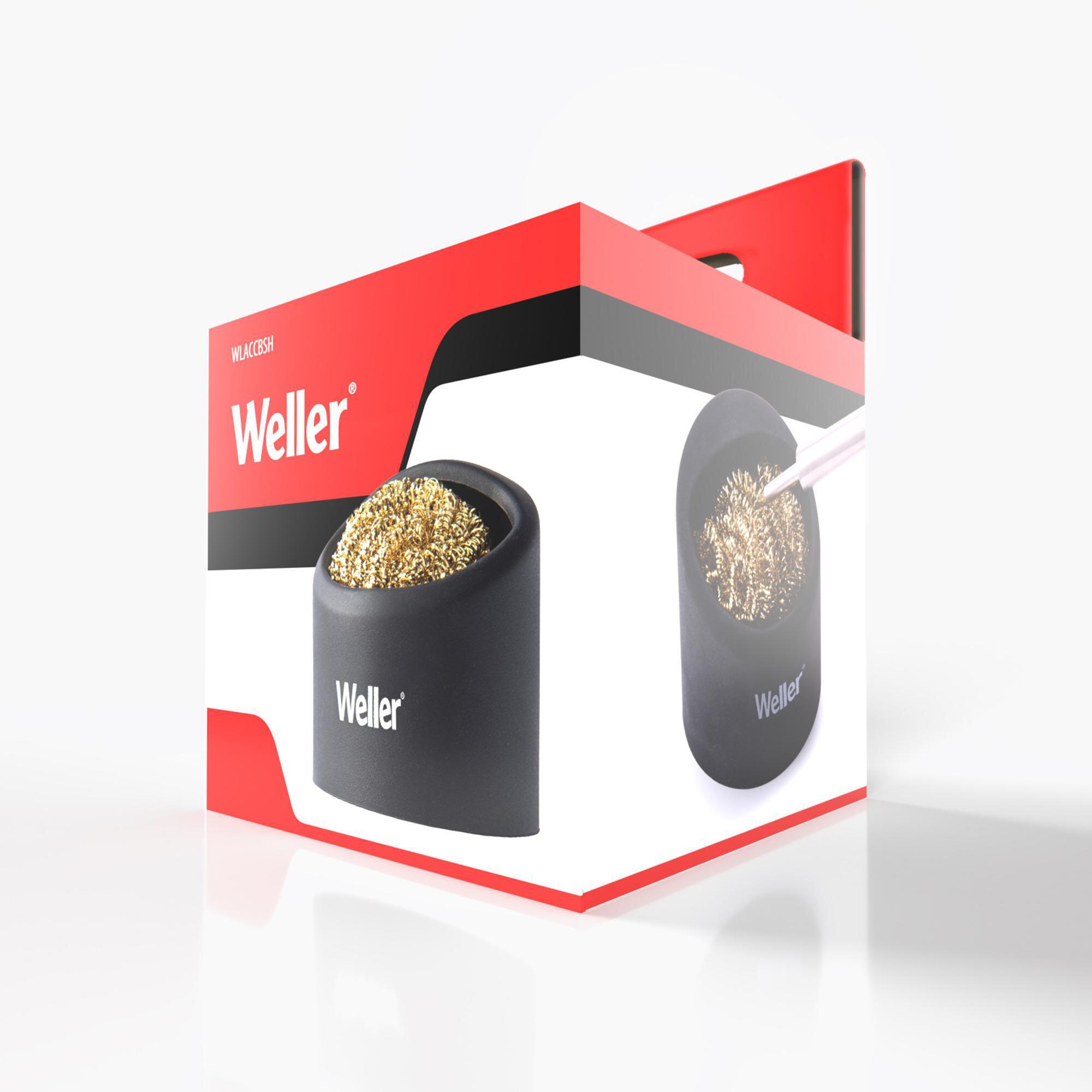 Brass sponge tip cleaner with holder | Weller Tools