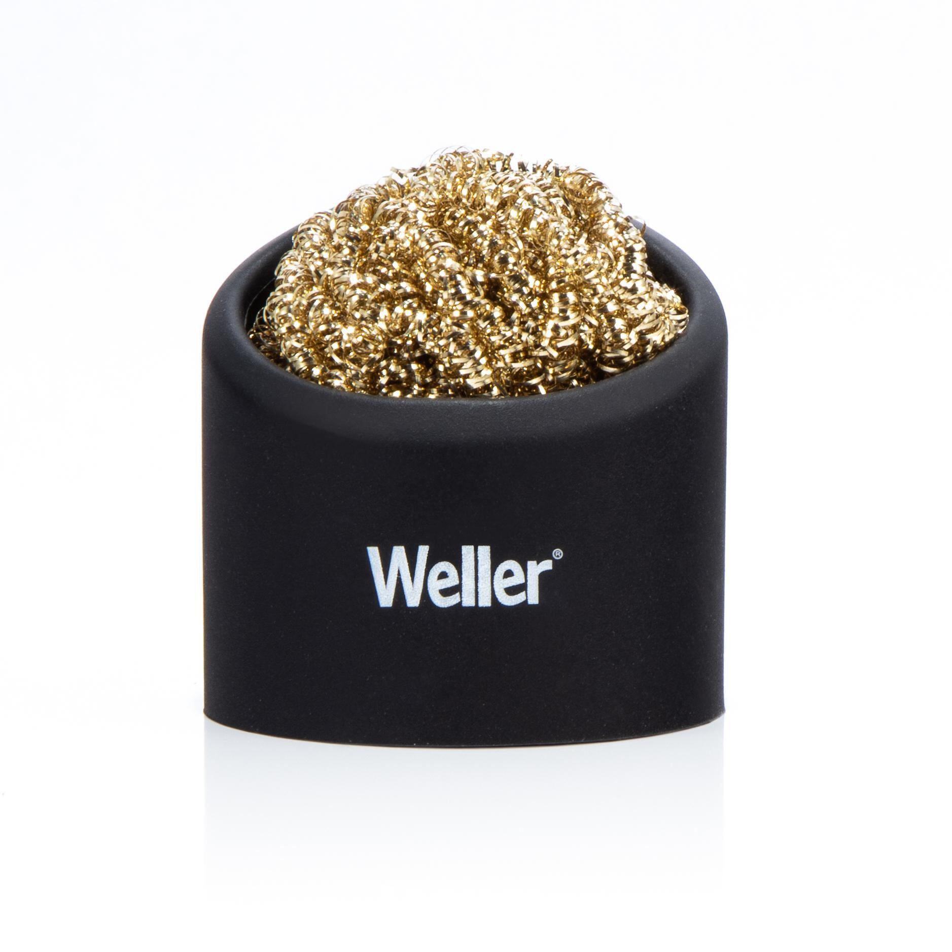 Brass sponge tip cleaner with holder | Weller Tools