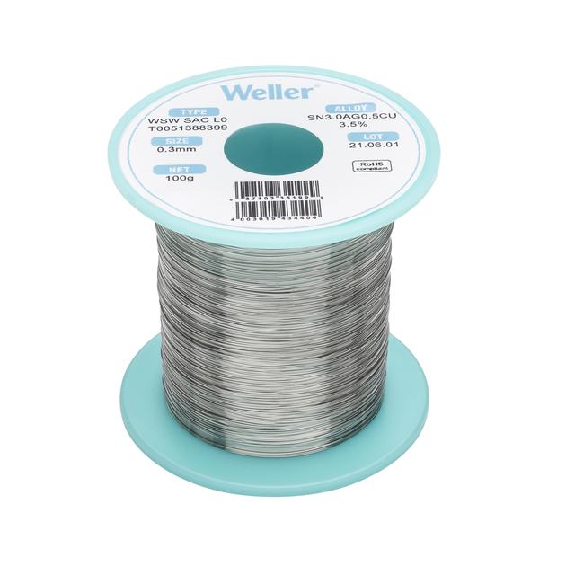 WSW SAC L0 0,3mm, 100g, SN3,0AG0,5CU3,5% | Weller Tools US