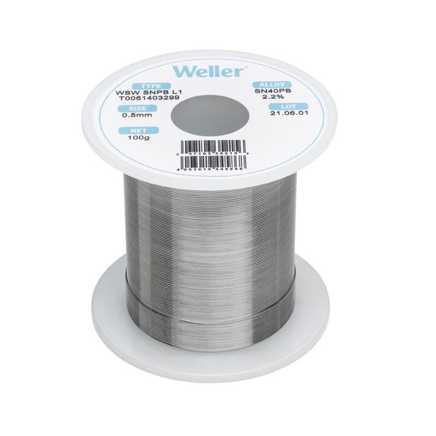 WSW SnPb L1, 0.5mm, 100g | Weller Tools US