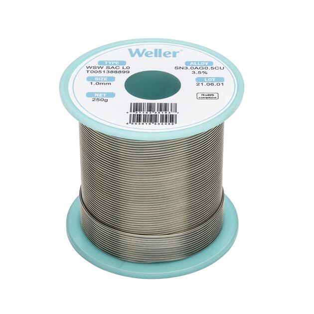 WSW SAC L0 1,0mm, 250g, SN3,0AG0,5CU3,5% | Weller Tools